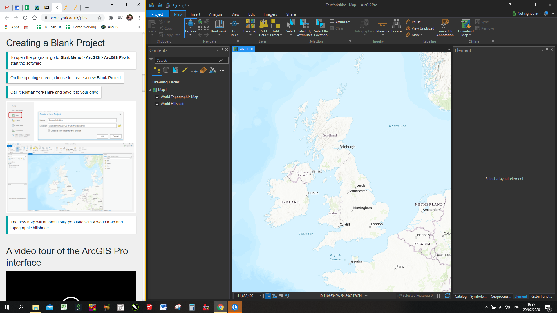 Introduction to ArcGIS Pro